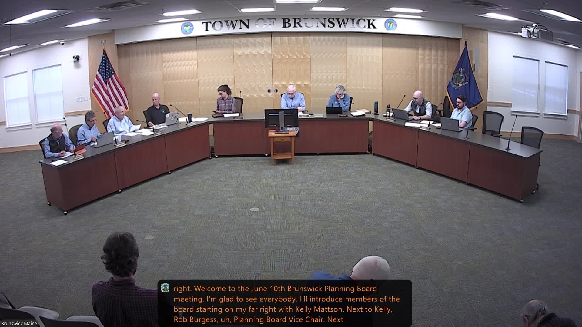 Brunswick Planning Board 6/10/25